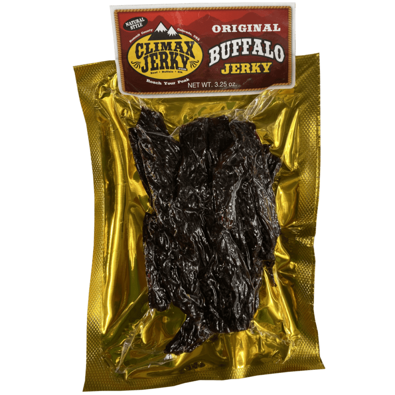 Hickory Smoked Buffalo Jerky - Climax Jerky